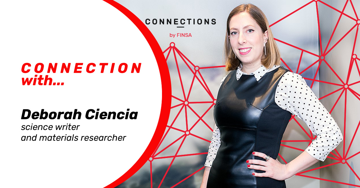 CONNECTION WITH… Deborah Ciencia, science writer
